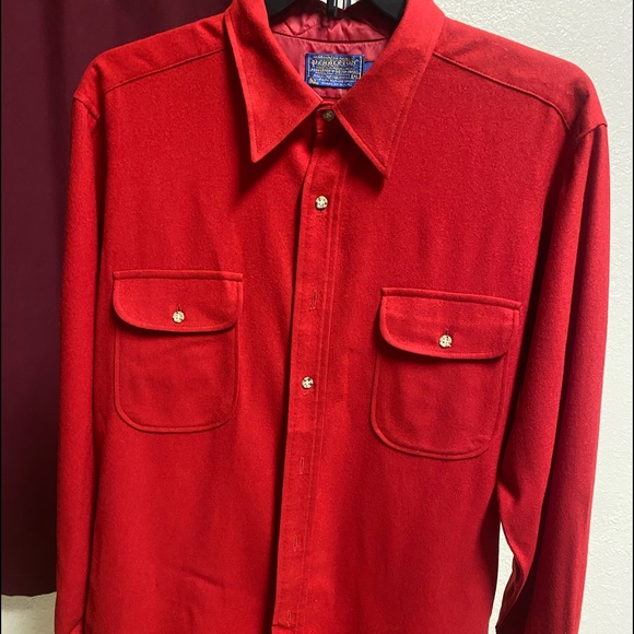 Pendleton | Shirts | Mens Xl Long Pendleton Virgin Wool Shirt Small ...